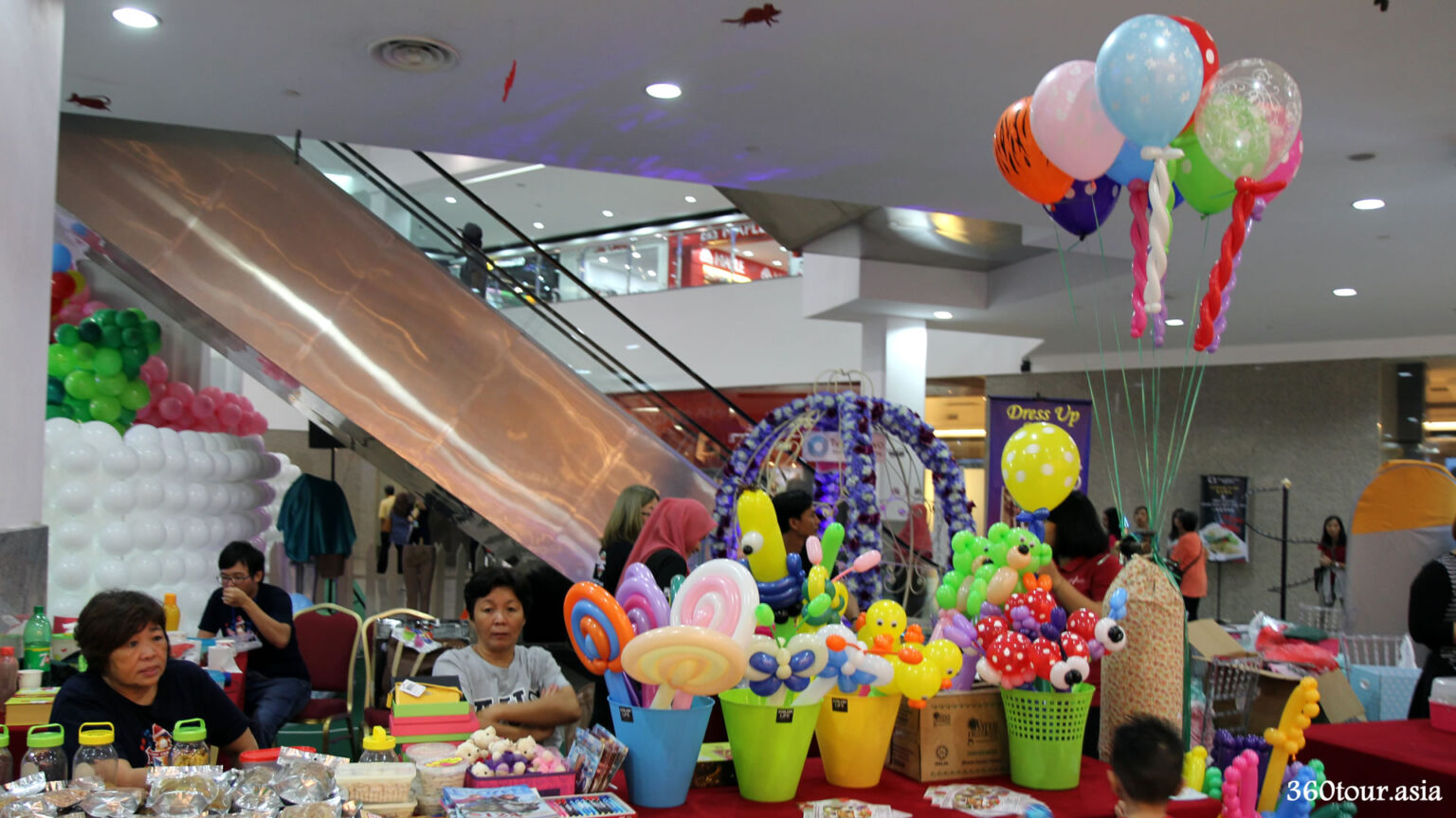 Balloon Fairyland 2016 at Boulevard Shopping Mall Kuching | 360Tour.Asia