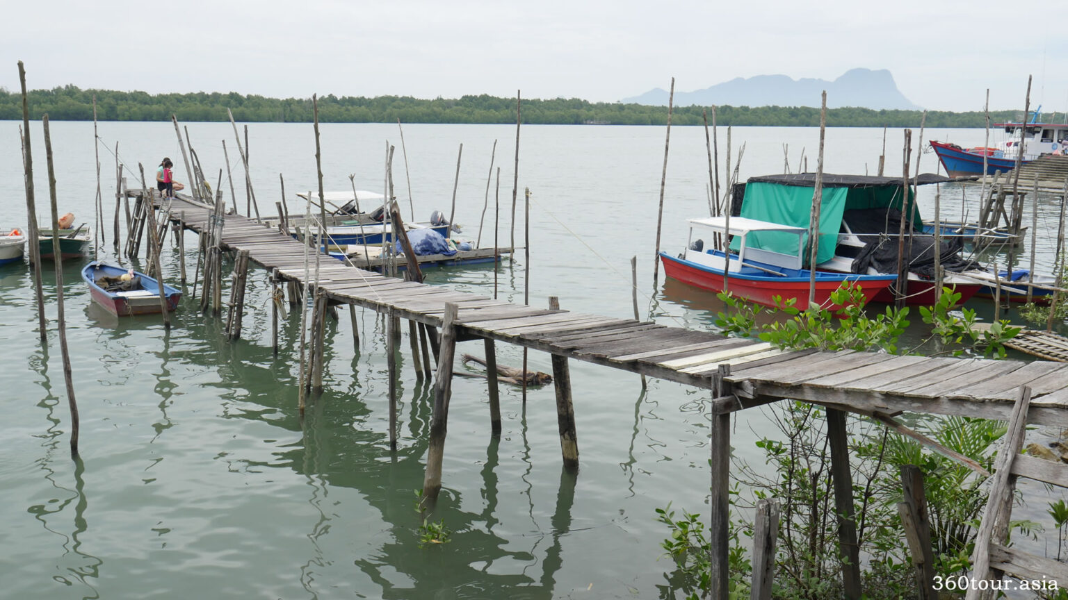 Kampung Telaga Air – A fishing village and waterfront at Matang ...