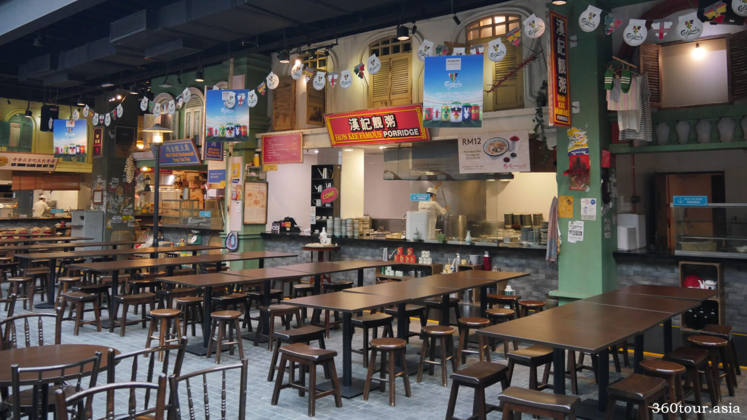 Malaysian Food Street at Resorts World Genting | 360Tour.Asia