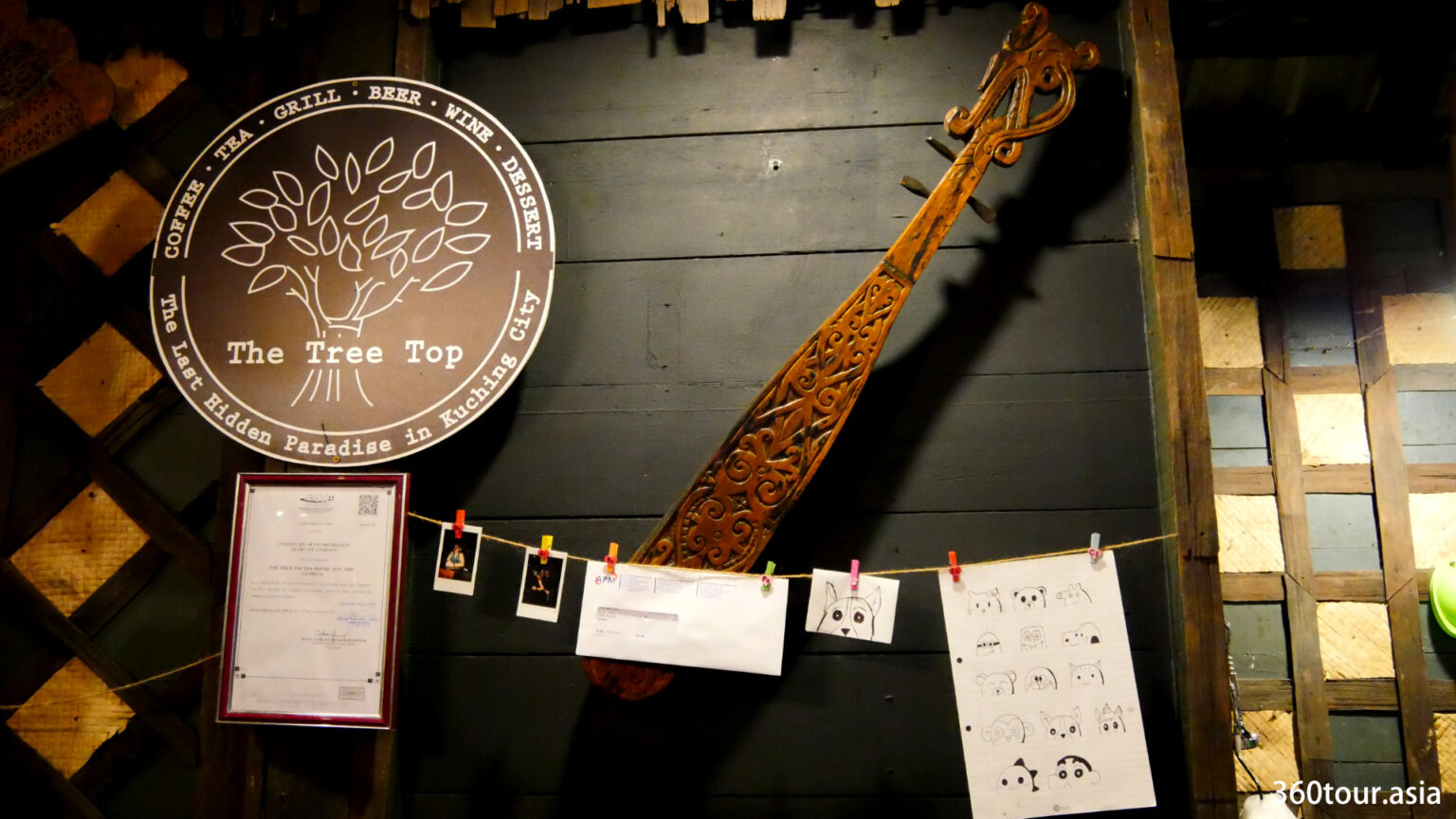 The Tree Top Cafe – The Last Hidden Paradise in Kuching City | 360Tour.Asia